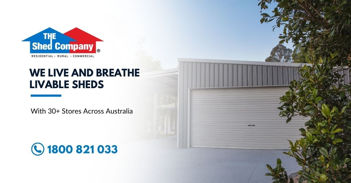 Liveable Sheds | The Shed Company | Call 1800 821 033